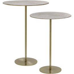 Mirrors and More Beistelltisch »SOLON« Set, 2, 6 Stk. tlg. gold