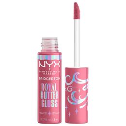 NYX Lipgloss »Bridgerton Royal Butter Lipgloss 1 Angel Food Cake« rosa Royal Butter Lipgloss aus der Bridgerton-Kollektion