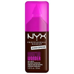 NYX Foundation »Professional Makeup Make 'EM Wonder Foundation« natur Soft matte, aufbaubare Deckkraft - bis zu 24H Halt