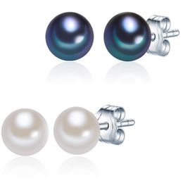 Valero Pearls Damen Schmuckset &raquo;Set: X431&laquo; (2 Stk. tlg.) aus Sterling Silber