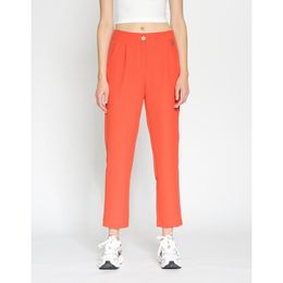 Gang Relaxhose »Hosen Relaxed 94STELLA cropped« cherry tomato 27 - Normalgrößen Normalgrößen 27 Relaxed Fit Hose mit mittlerer Leibhöhe und...