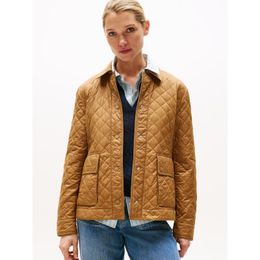 Tommy Hilfiger Steppjacke »PADDED NYLON SLIM QUILTED JACKET« ohne Kapuze Hickory XL (42) XL (42) Steppjacke von Tommy Hilfiger Womanswear