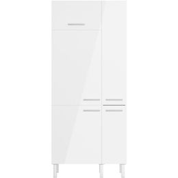 Optifit K&uuml;che &raquo;Lilly&laquo; Breite 90 cm, wahlweise mit E-Ger&auml;t K&uuml;che: wei&szlig; + Front: wei&szlig; lackiert + Korpus: wei&szlig; + Arbeitsplatte: Black Stone