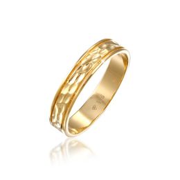 Elli Premium Damen Partnerring &raquo;Trauring Ehering Freundschaft Kunstvoll 925 Sterling Silber&laquo; gold