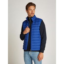 Tommy Hilfiger Steppweste »PACKABLE RECYCLED VEST« mit Logostickerei Wedge Blue S S Leichte Steppweste von Tommy Hilfiger