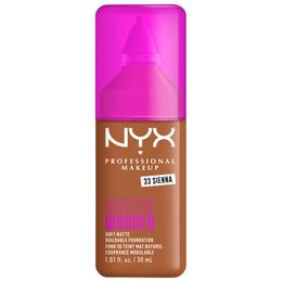 NYX Foundation &raquo;Professional Makeup Make 'EM Wonder Foundation&laquo; natur Soft matte, aufbaubare Deckkraft - bis zu 24H Halt