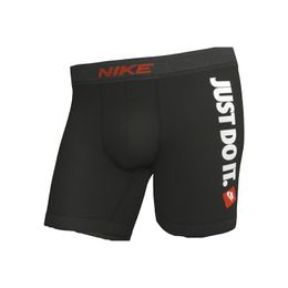 NIKE UNDERWEAR Boxer &raquo;BOXER BRIEF&laquo; mit Logoschriftzug auf dem Bein BLACK TEAM ORANGE L (50) L (50) Boxershorts von NIKE UNDERWEAR