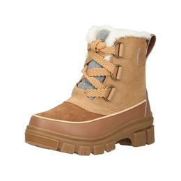 Sorel Snowboots »Stiefelette Veloursleder« Braun 38 38 Verschluss: Schnürung