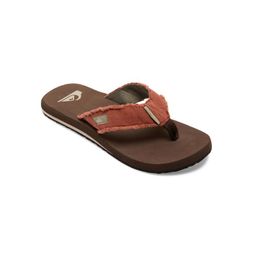 Quiksilver Sandale »Monkey Abyss« Brown 2 14(47) 14(47) Baumwoll-Canvas-Band mit Waschung und...