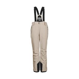Killtec Skihose »KSW 249 WMN SKI PNTS« Wind- und wasserdicht, verstellbare Träger, PFAs-frei imprägniert helltaupe 42 - Normalgrößen Normalgrößen...