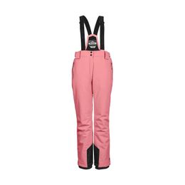 Killtec Damen Skihose &raquo;KSW 249 WMN SKI PNTS&laquo; Wind- und wasserdicht, verstellbare Tr&auml;ger, PFAs-frei impr&auml;gniert rosa 38, Normalgr&ouml;&szlig;en