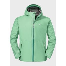 Schöffel SCHÖFFEL Outdoorjacke »3L Jacket Ryten M« mit Kapuze 6055 - grün 56 56 Hohe Multi-Funktionalität durch 3-Lagen VENTURI Membran