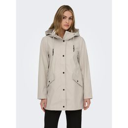 Only Damen Only Kurzmantel &raquo;ONLELISA RAINCOAT OTW NOOS&laquo; beige M