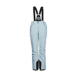 Killtec Damen Skihose &raquo;KSW 249 WMN SKI PNTS&laquo; Wind- und wasserdicht, verstellbare Tr&auml;ger, PFAs-frei impr&auml;gniert blau 38, Normalgr&ouml;&szlig;en
