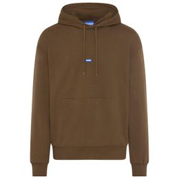 HUGO BLUE Kapuzensweatshirt &raquo;Nalonso&laquo; Dark Brown208 M M Sweatshirt von HUGO BLUE Menswear