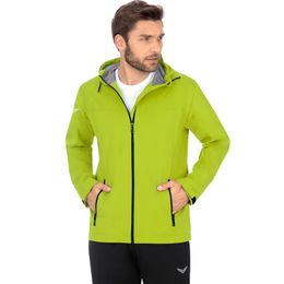 TRIGEMA Regenjacke »Leichte Regenjacke« 1 Stk. tlg. lemon S S Funktions-Single aus elastischer Microfaser