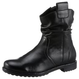 Ara Stiefelette »LIVERPOOL« Komfortschuh, Cowboyboots in Bequemweite G (= weit) schwarz 8,5 (42,5) 8,5 (42,5) Stiefelette mit gerafftem Schaft