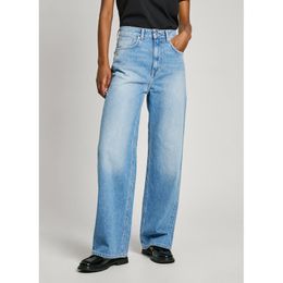 Pepe Jeans Straight-Jeans »UHW – Ultra High Waist« mit hohem Bund med blue rigid denim 25 - Länge 30 Länge 30 25 Jeans STRAIGHT JEANS UHW von Pepe...