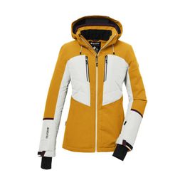 Killtec Skijacke »KSW 87 WMN SKI JCKT« Skijacke: wasserdicht, atmungsaktiv, PFAS-freie Imprägnierung dunkelgelb 36 36 Skijacke mit abzippbarer...