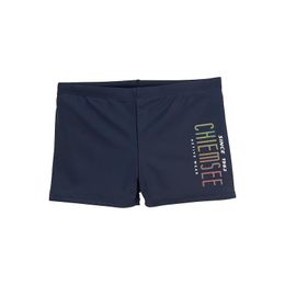 Chiemsee Boxer-Badehose, mit Logodruck marine 122/128 - N-Gr N-Gr 122/128 Boxertrunk von Chiemsee