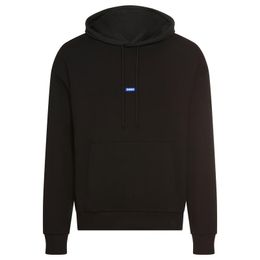 HUGO BLUE Kapuzensweatshirt &raquo;Nalonso&laquo;, mit K&auml;ngurutasche schwarz S S Sweatshirt von HUGO BLUE Menswear