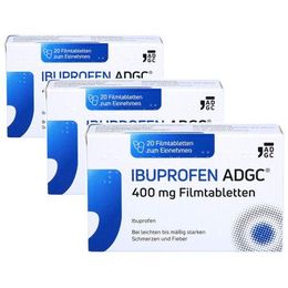 Ibuprofen Adgc 400 mg Filmtabletten (3x20St) 3 St