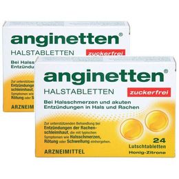 MCM KLOSTERFRAU Vertr. GmbH Anginetten Halstabletten zuckerfrei (2x24 St) 2 St