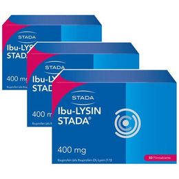 IBU-LYSIN STADA 400 mg Filmtabletten (3x 50St) 3 St