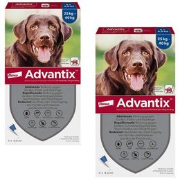 Advantix Spot-on f&uuml;r den Hund 25-40kg (2x16 ml) 2 St