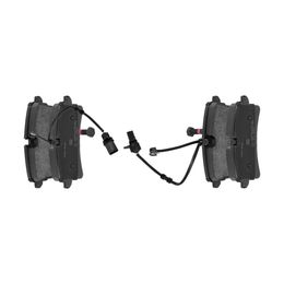F.BECKER_LINE Bremsbelagsatz, Scheibenbremse hinten rechts links f&uuml;r AUDI BENTLEY PORSCHE VAG 4H0698451E 4H0698451F 10412430
