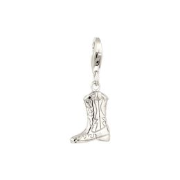 Kuzzoi Pendant 'Cowboy Stiefel' male Silver size One Size