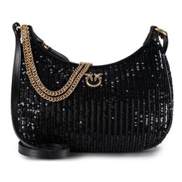 Pinko Crossbody Bag 'Half Moon' female Black size One Size