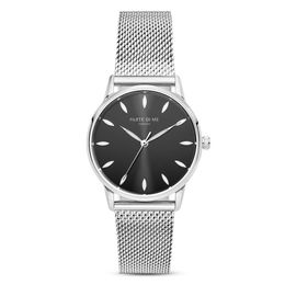 Parte Di Me Uhr Damen Größe One Size schwarz / silber