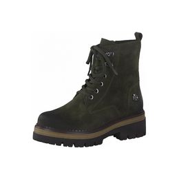 MARCO TOZZI by Guido Maria Kretschmer Schn&uuml;rstiefelette Damen Gr&ouml;&szlig;e 42 dunkelgr&uuml;n Winterschuhe