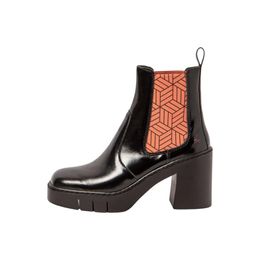 art Chelsea Boots 'Berna' Damen Größe 38 orange / schwarz Winterschuhe