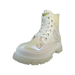 Buffalo Lace-Up Ankle Boots 'Aspha' female White size 39