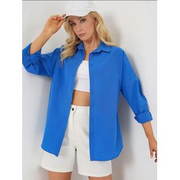 Bigdart Bluse Damen Gr&ouml;&szlig;e S royalblau