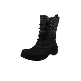Kamik Schnürstiefel Damen Größe 38 grau / schwarz Winterschuhe