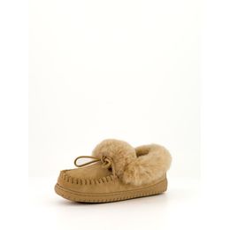 Warmbat Slippers 'Kampi' female Beige size 36
