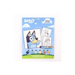 Bluey Malset nach Zahlen Kinder Bastelset Kreativset malen | Gr.: onesize