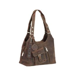 Green Burry Greenburry Vintage Revival Vol. 1 Schultertasche Leder 31 cm in sattelbraun | Gr.: onesize