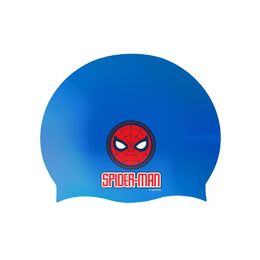 MARVEL Spider-Man Silikon Schwimmkappe &ndash; Kinder Badekappe chlorresistent & flexibel | Gr.: onesize