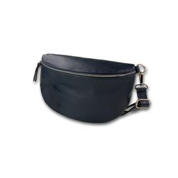 Leder Gürteltasche Toscanto Tasche blau, dunkelblau ca. 29cm | Gr.: onesize