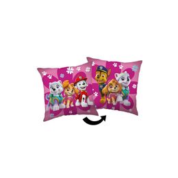 PAW PATROL Flowers Kissenbezug 40x40 cm – Dekokissenhülle | Gr.: onesize