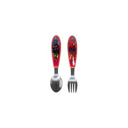 Spiderman Moving Target Metall-Ergo-Besteckset, 2-teilig | Gr.: onesize
