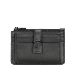 Furla Flow M - Kreditkartenetui 12 cm (espresso) in nero | Gr.: onesize