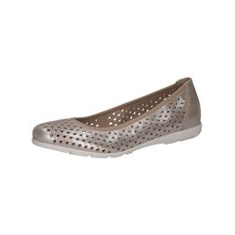 Caprice Ballerina in TAUPE METALLIC | Gr.: 39