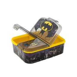 DC The Batman Kinder Brotdose Lunchbox mit 3 Fächern & tollem Design | Gr.: onesize