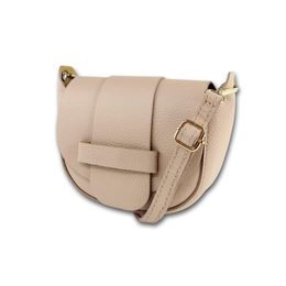 Leder Schultertasche, Umhängetasche Toscanto Tasche rosa ca. 19cm | Gr.: onesize