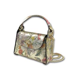 Leder Umhängetasche Toscanto Tasche gold, farbig ca. 19cm | Gr.: onesize